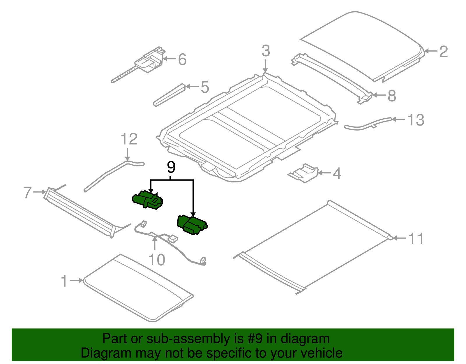 2009-2016 Lincoln MKS | Motorcraft™ Motor | MM-992 | Walls' Ford Parts