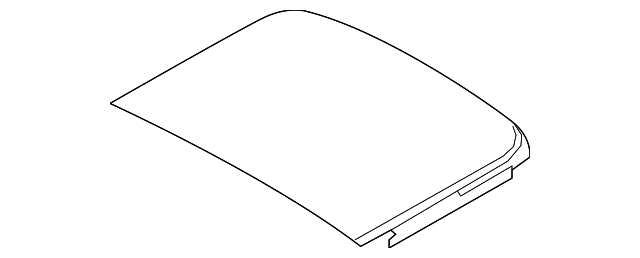 Ford 8A5Z-54500A18-B - Fixed Glass - 2009-2016 Lincoln MKS | OEM Ford ...