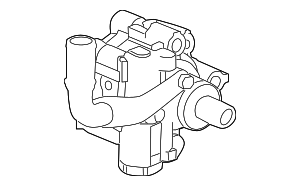 2010-2016 Cadillac SRX Power Steering Pump 13505837 | OEM GM Parts