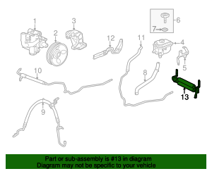 Power Steering Fluid Cooler 19431994 | TascaParts.com