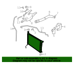 2018-2025 GM Radiator 84310389 GM | GMPartsDirect.com