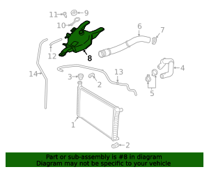Buy Genuine GM Auto Parts - Reservoir (Part # 25855305) | GM Parts Store