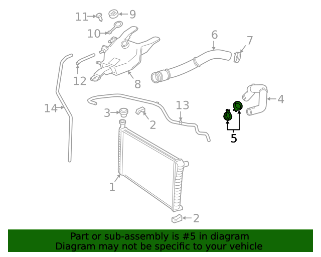 11547371 GM Multi-Purpose Clamp | GM Parts Store