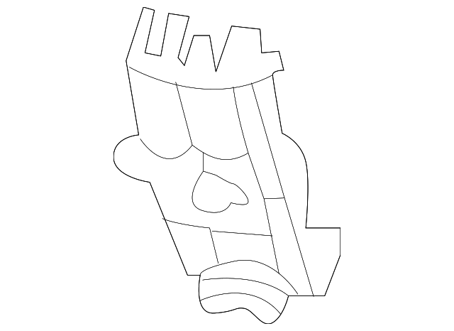 2017-2019 Jeep Compass Upper Mount - Driver's Side (LH) 68244425AA ...