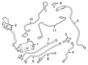 Genuine BMW 13-90-8-665-234 | Breather Tube | FREE Shipping on Most ...