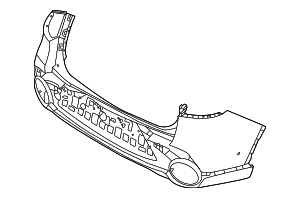 Genuine Bumper Cover for 2024-2025 Genesis GV70 | Part# 86610-IY510 ...