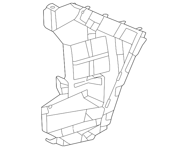 2022-2023 Genesis GV70 Side Bracket 86651-AR500 | QuirkParts