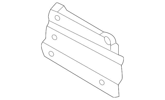 Genuine Bumper Cover Center Bracket for 2022-2024 Genesis GV70 | Part ...