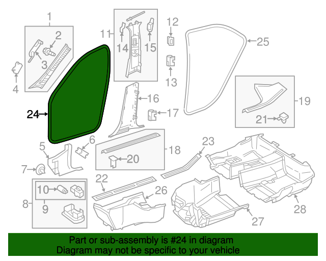 212-697-00-51-8Q90 - Edge Guard 2010-2013 Mercedes-Benz | Mercedes-Benz ...