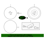 2013-2017 Subaru Center Cap 28821FJ000 | OEM Parts Online