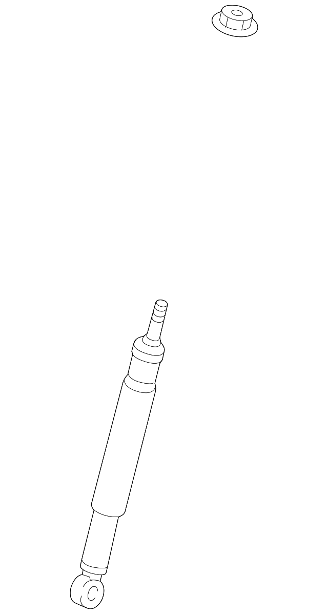 2016-2023 Toyota Tacoma Shock Absorber 48530-09895 | Toyota Parts Center