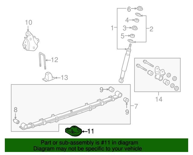 48473-04040 - Spring Seat 2005-2023 Toyota Tacoma | Ourisman Toyota Parts