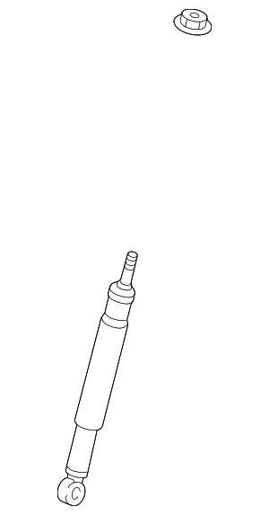 48530-09895 - Shock Absorber - 2016-2023 Toyota Tacoma | OEM Genuine ...