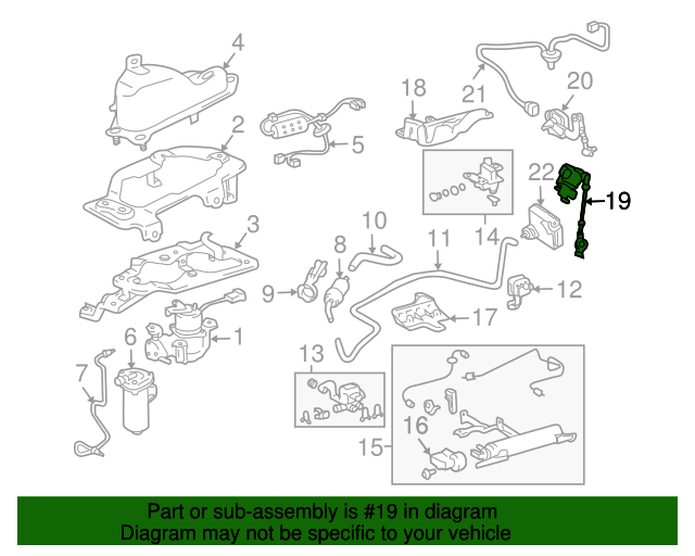2004-2009 Lexus Height Sensor 89406-48020 | OEM Parts Online