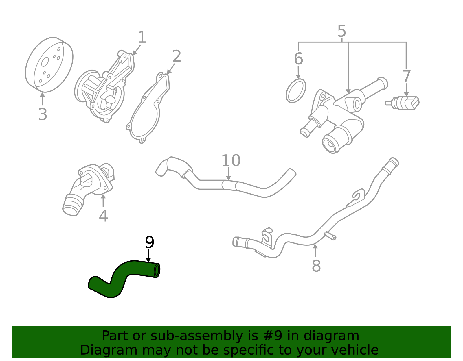 25480-2E010 - Hose 2015-2025 Kia | Kia.Parts Store