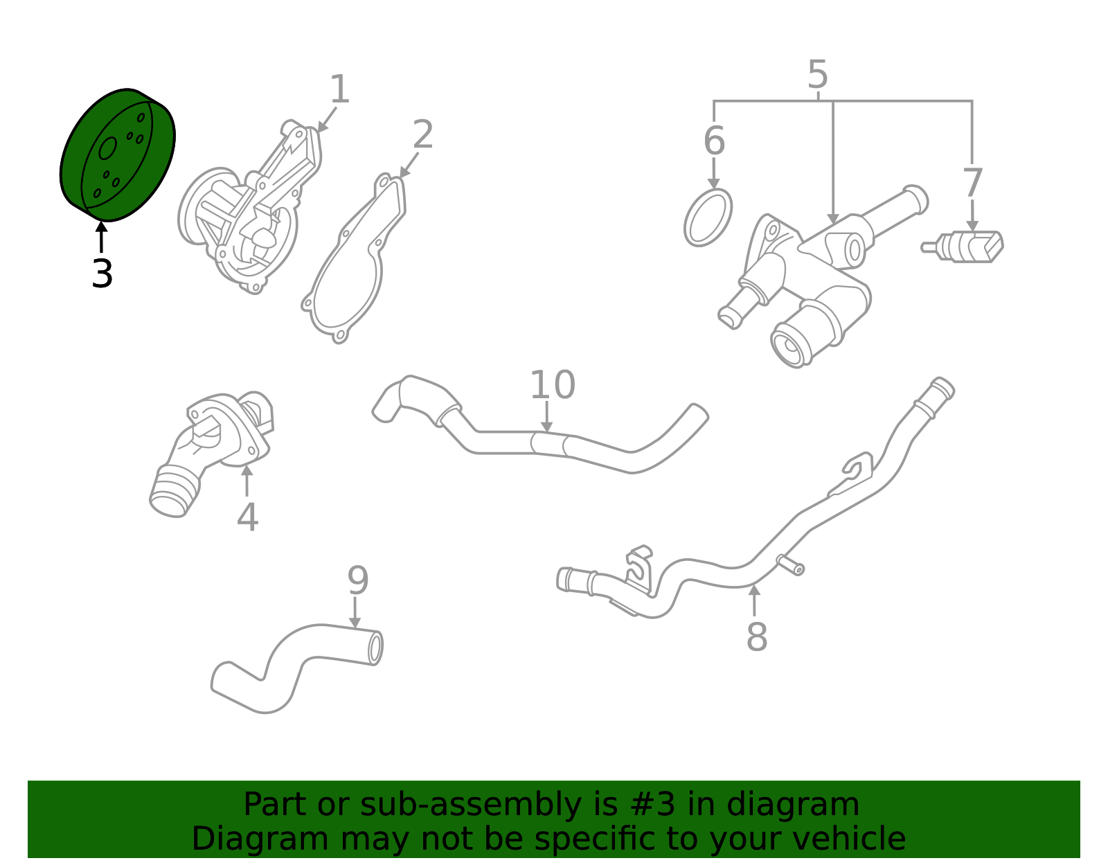 25221-2E000 - Pulley 2012-2024 Kia | Kia.Parts Store