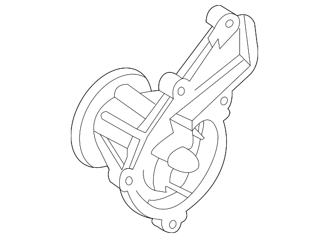 25100-2E020 - Water Pump 2012-2025 Kia | Kia.Parts Store