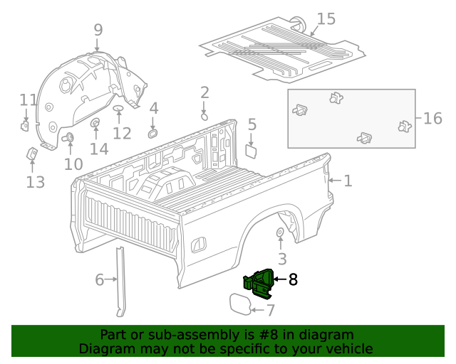 Housing 84745940 | GMPartsDirect.com