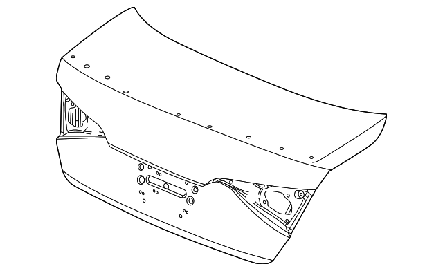 2022-2025 Honda Civic Trunk Lid 68500-T20-A00ZZ | OEM Parts Online