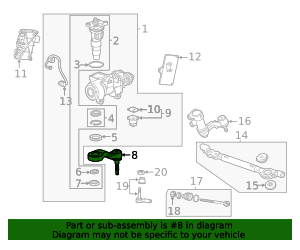 2020-2023 GM Pitman Arm 84506972 | Shea Chevrolet Parts