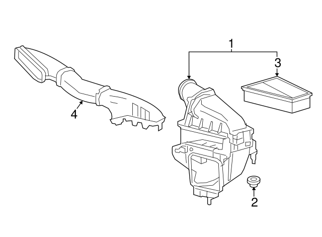 2014-2020 Mercedes-Benz Intake Duct 270-090-03-82 | MB OEM Parts