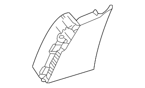 2021-2022 Cadillac Corner Trim 84860741 | GMPartsDirect.com