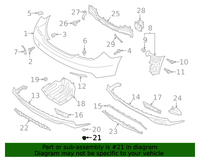 2016-2023 Hyundai Under-Body Shield Clip 84219-C1000 | OEM Parts Online