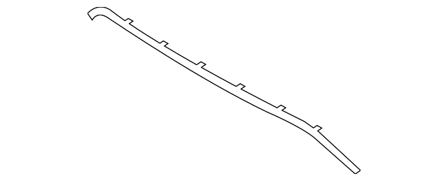 2019-2021 Genesis G70 Molding-Rear Bumper Center 86696-G9000 | QuirkParts