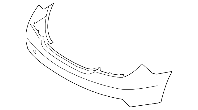 2019-2021 Genesis G70 Cover-Rear Bumper Upper 86611-G9000 | QuirkParts