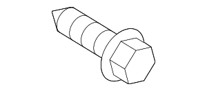 2003-2023 Hyundai Side Bracket Screw 12442-06207-B | OEM Parts Online