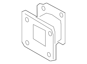 2019-2023 Genesis G70 Stay-Rear Bumper Left-hand 86641-G9000 | QuirkParts