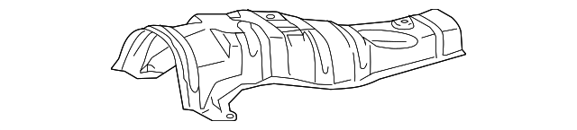 58153-12181 - Heat Shield - 2008-2018 Toyota | Nucar Toyota Parts
