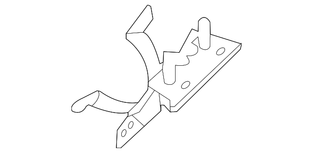 167-830-03-04 - Auxiliary Pump Bracket 2020-2023 Mercedes-Benz ...