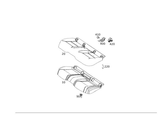 1954-2025 Mercedes-Benz Bracket 204-923-02-14 | MB Parts Center