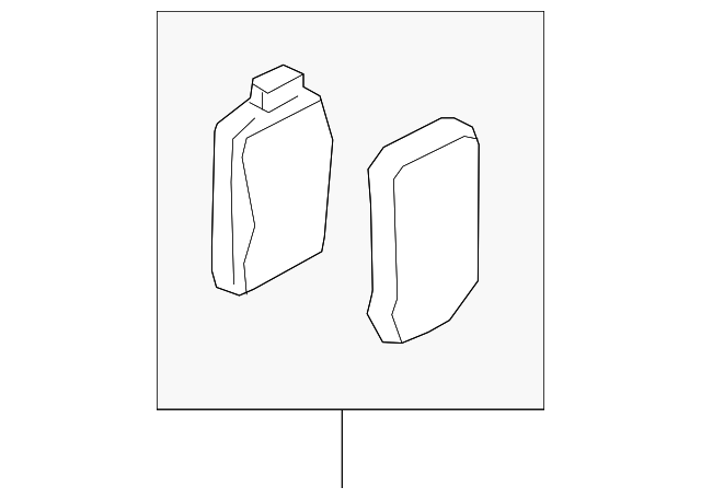 2019-2020 Audi Brake Pads Rear 4M0-698-451-P | Genuine Audi Part