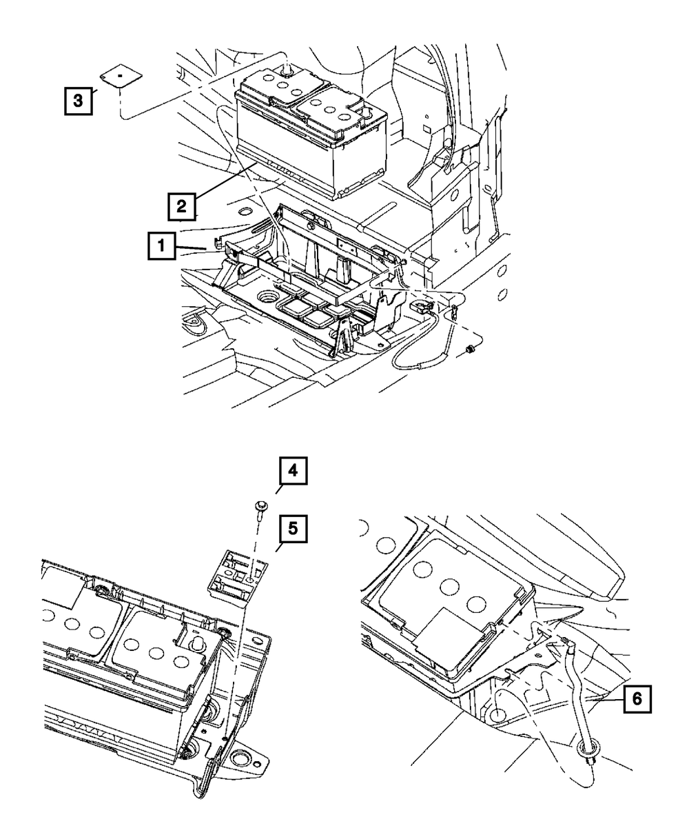 2003-2023 Mopar Storage Battery, US BBH8F001AA | My Mopar Parts