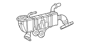 2018-2021 Mopar Egr Cooler 5281421AE | TascaParts.com