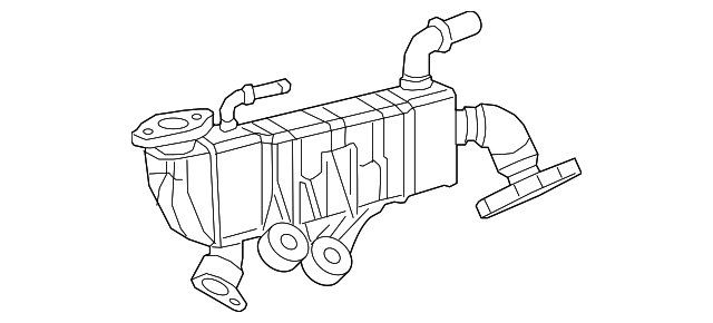 2018-2021 Mopar Egr Cooler 5281421AE | TascaParts.com