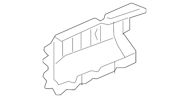 64715-T6Z-A00ZZ - Reinforcement, L Quarter Pillar 2017-2020 Honda ...
