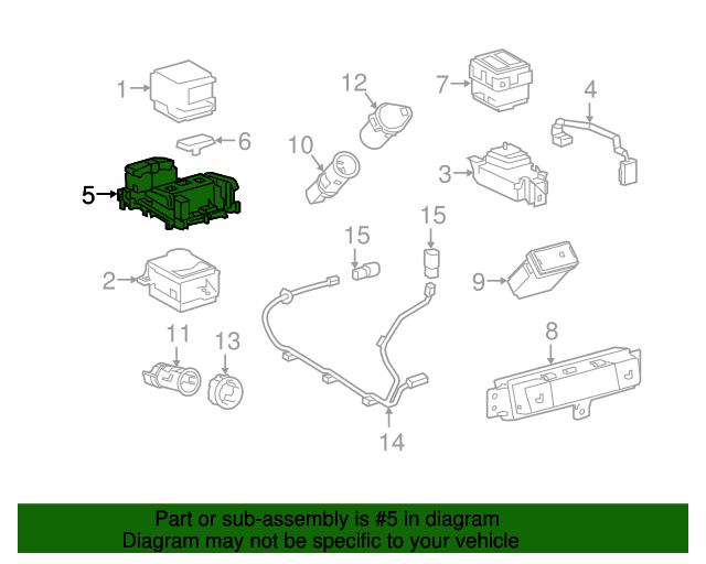 84781-48051-C2 - Console Trim Panel 2016-2019 Lexus | AutoNationParts.com