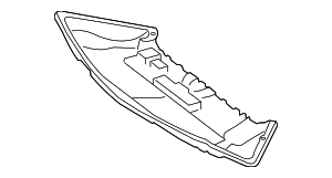 204-520-07-23 - Front Shield 2008-2015 Mercedes-Benz | Mercedes-Benz ...