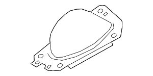 2018-2024 Toyota 2018-2024 Toyota - Cover Shield 48753-0A100 | Sparks Parts