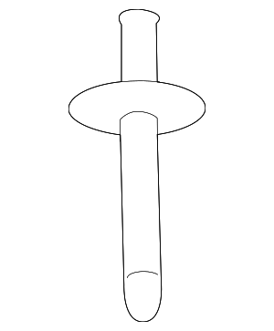 2012-2019 GM Multi-Purpose Rivet 11561734 GM | GMPartsDirect.com