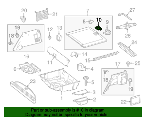 Lock 246-680-04-84-64-9051 | Mercedes-Benz Parts
