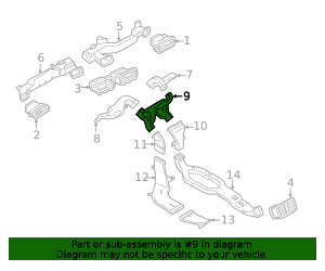 Genuine BMW 64-22-9-263-340 | HVAC Duct Adapter | FREE Shipping on Most ...