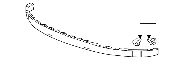 Front Bumper Fascia Air Deflector 84462565 | GM Parts Center