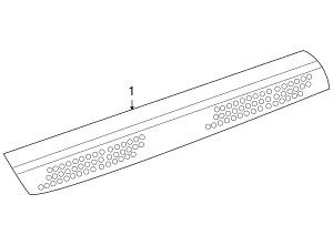 XFG000040 - Center High Mount Stop Light 2003-2012 Land Rover Range ...