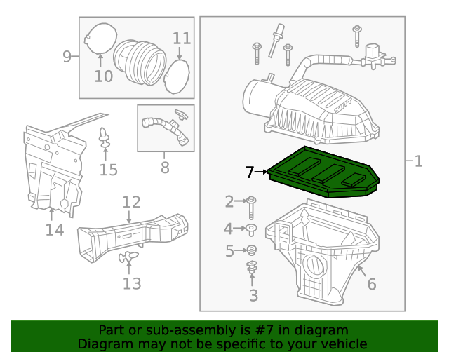68172459AA - Filter - 2015-2023 Dodge | Mopar Parts Canada