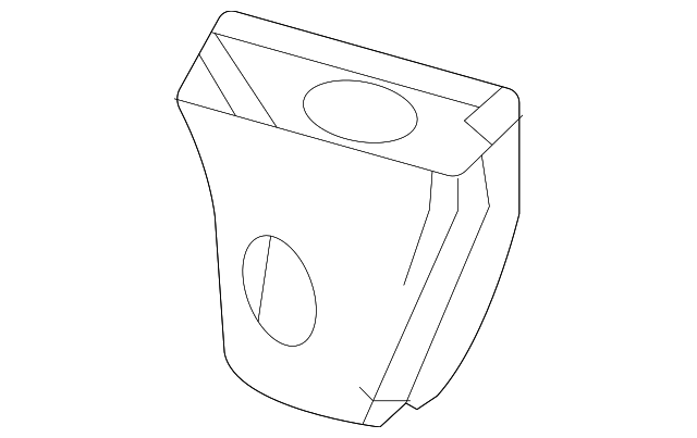 84340584 - Jet Black Rear Driver Side Seat Belt Opening Bezel 2021-2024 ...