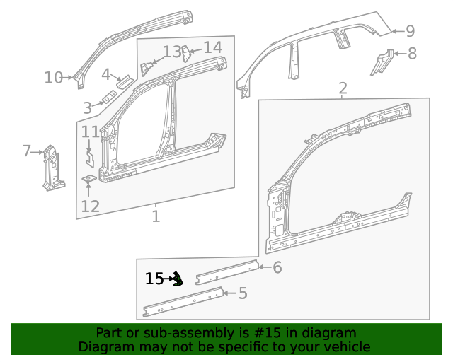 167-682-64-00 - Baffle Plate 2020-2023 Mercedes-Benz | Mercedes-Benz ...